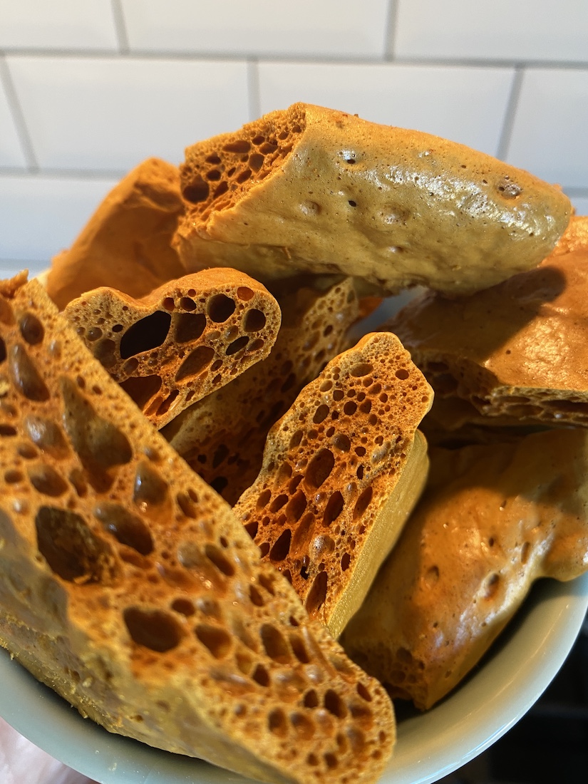 Cinder Toffee Recipe : The Creative Yoke